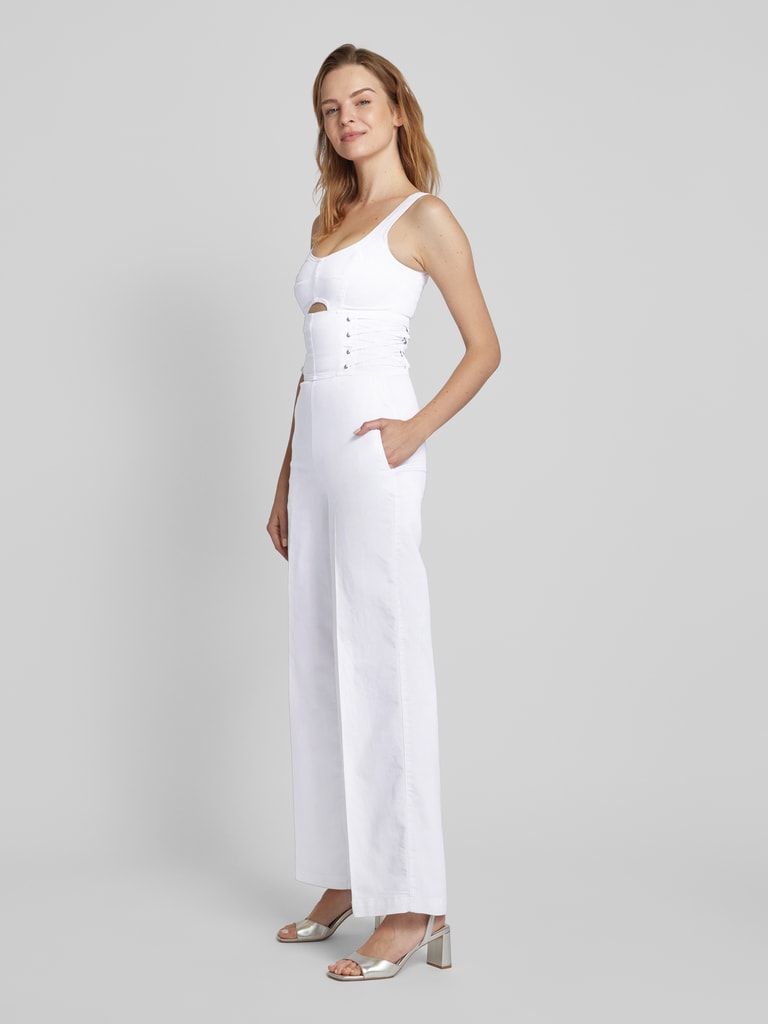 Liu Jo White Jumpsuit met cut-out in offwhite online kopen | P&C