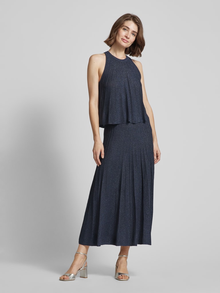 Bash Top mit Effektgarn Modell 'BENN' (marine) online kaufen