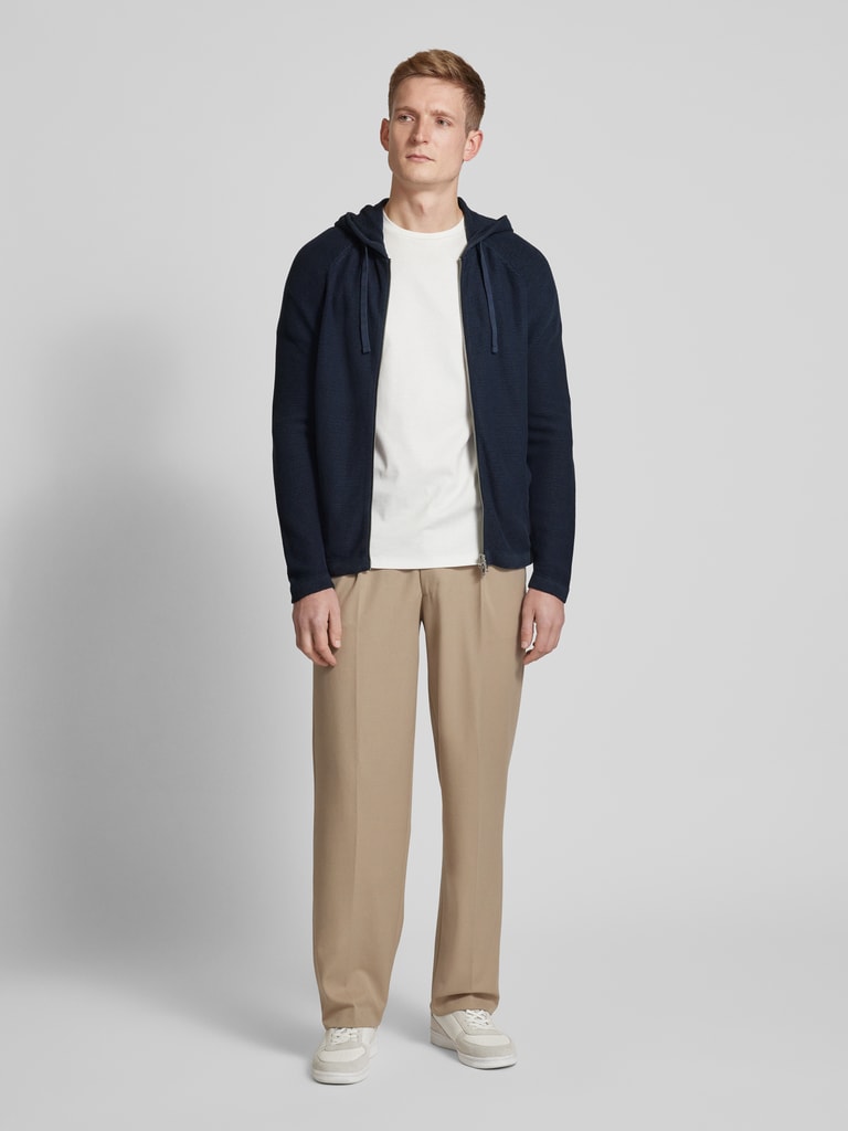 Marc O'Polo Regular Fit Strickjacke aus Bio-Baumwolle (marine) online ...