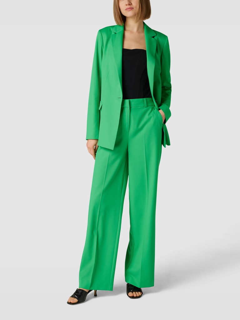 comma Hose mit Label-Detail (grün) online kaufen