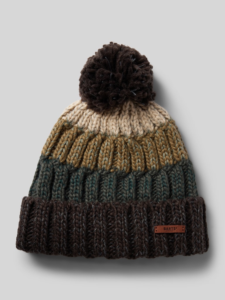 Barts Muts met labeldetail, model 'WILHELM' in petrol online kopen | P&C