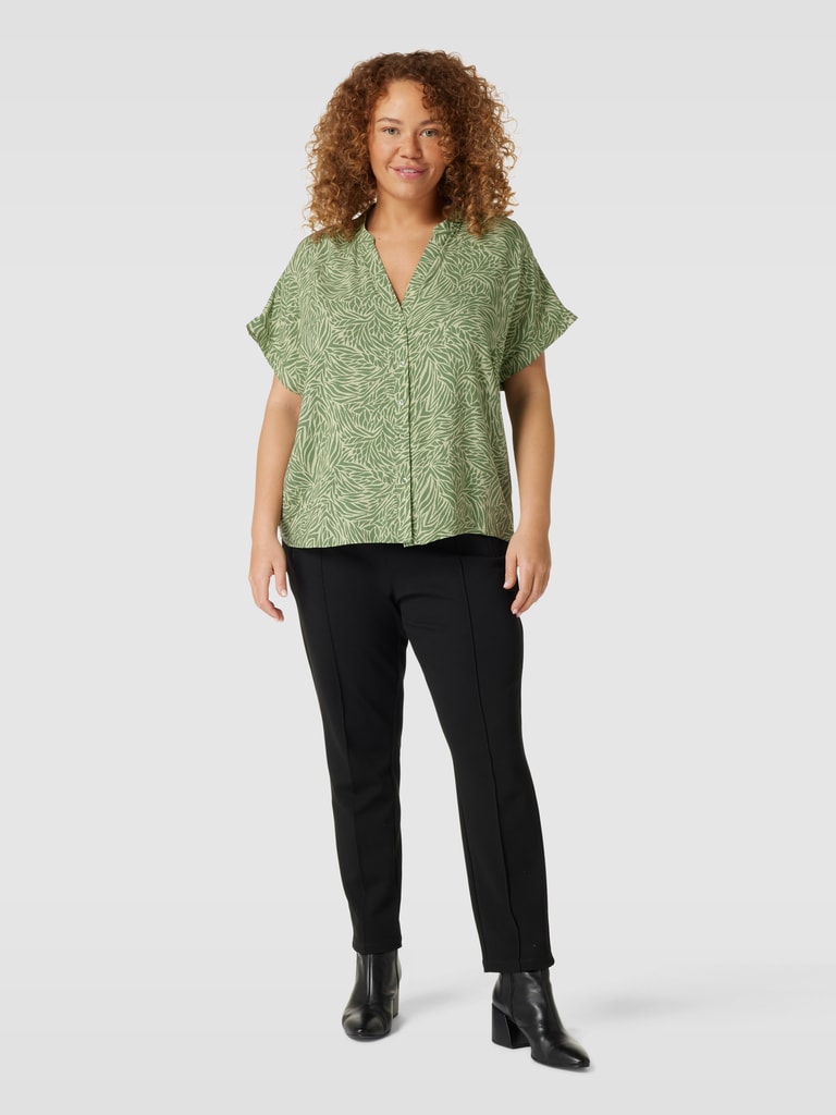 Vero Moda Curve PLUS SIZE blouse met all-over motief, model 'SARA' in ...