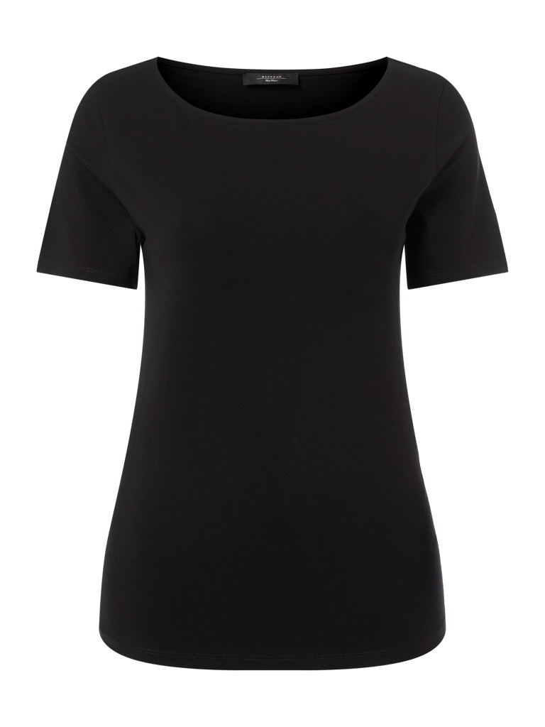 Weekend Max Mara T-Shirt mit Stretch-Anteil Modell 'Multic' (black ...