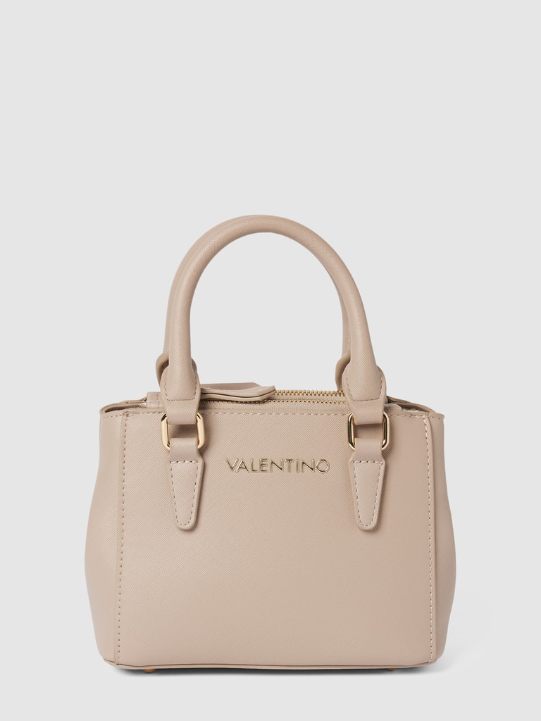 VALENTINO BAGS Handtasche mit Label-Applikation Modell 'ZERO' (beige ...