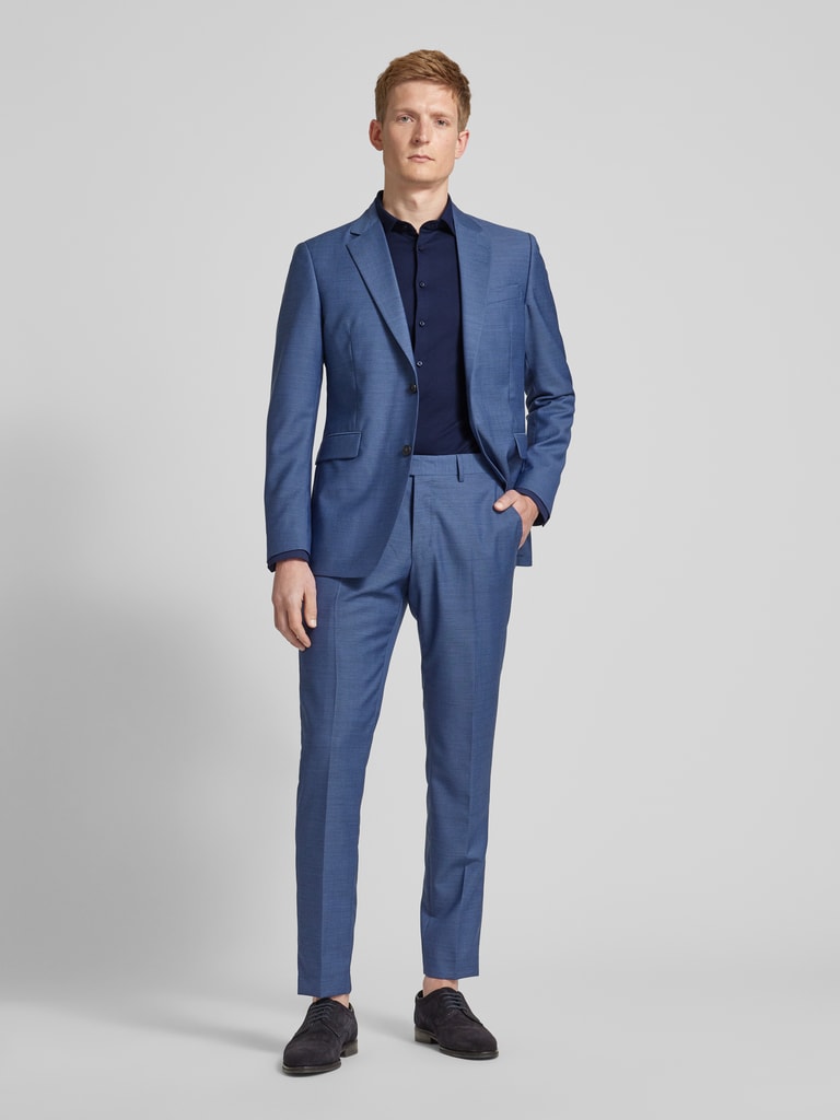 Desoto Slim Fit Businesshemd aus Baumwolle (royal) online kaufen