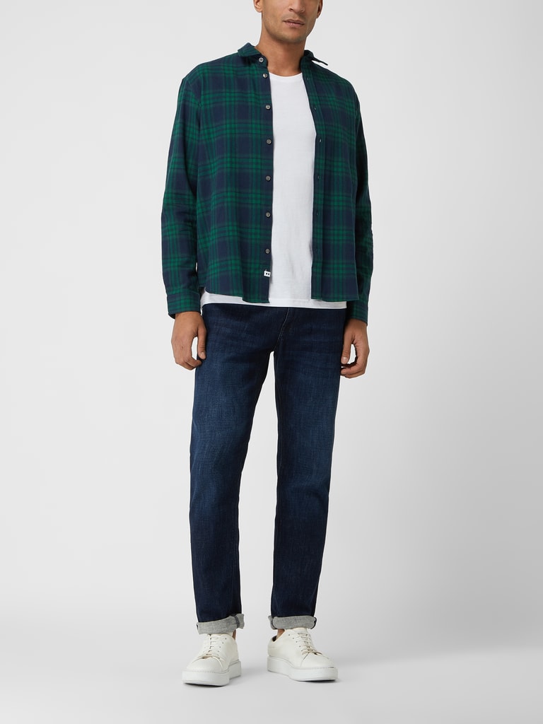 Minimum Regular fit flanellen overhemd van katoen, model 'Olins' in ...