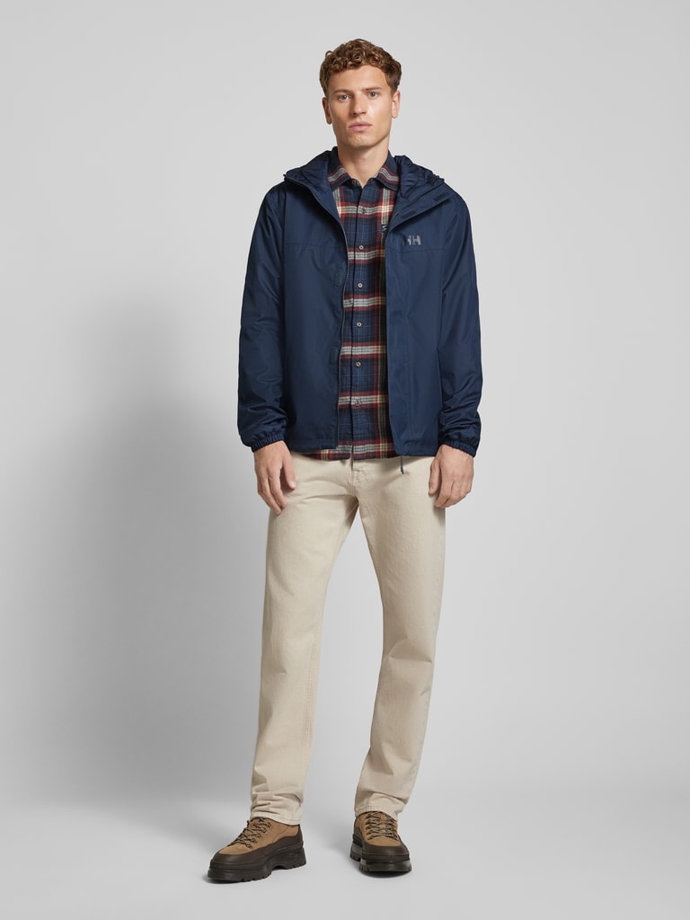 Helly Hansen Jack met capuchon, model 'Vancouver' in marineblauw online ...