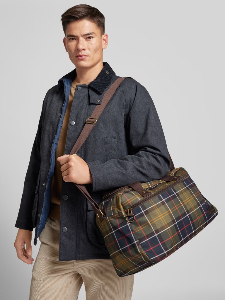 Barbour Duffle Bag mit Label-Patch Modell 'TORRIDON' (oliv) online kaufen