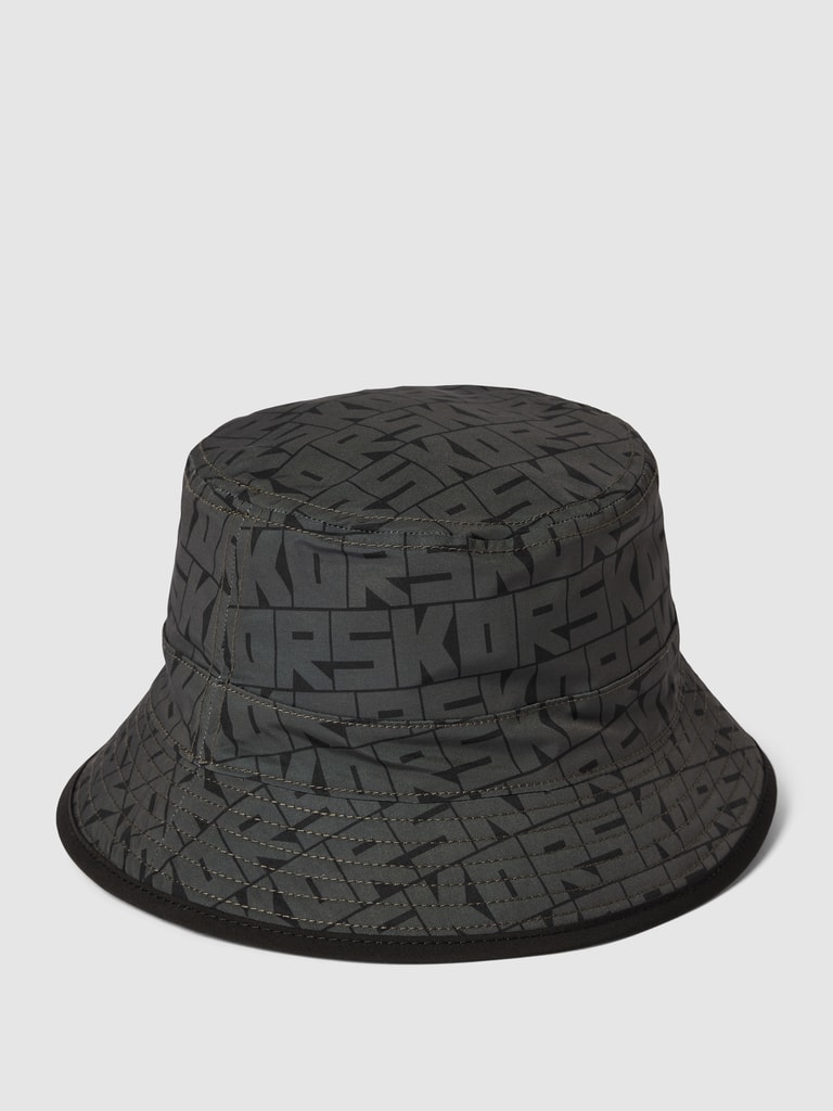 Michael Kors Bucket Hat mit Allover-Logo Modell 'CUBE LOGO REV BUCKET ...