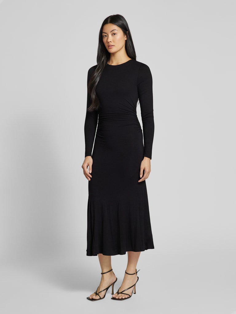 GUESS T-Shirt-Kleid mit seitlichen Raffungen Modell 'DREW' (black ...