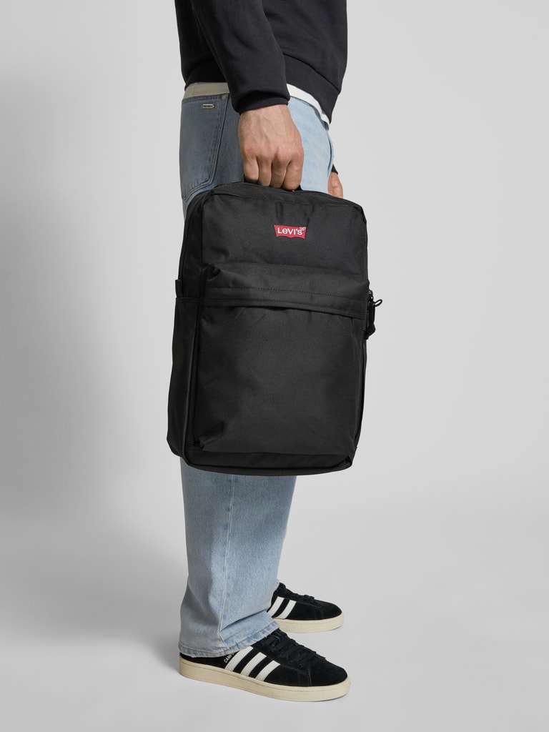 Levi's® Rucksack mit Label-Stitching (black) online kaufen