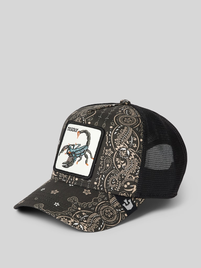 GOORIN BROS. Trucker Cap mit Motiv-Patch und Paisley-Muster (black ...