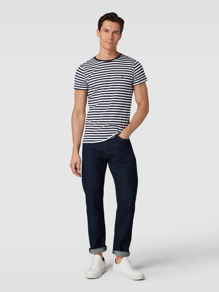Tommy Hilfiger T-Shirt mit Label-Detail (marine) online kaufen