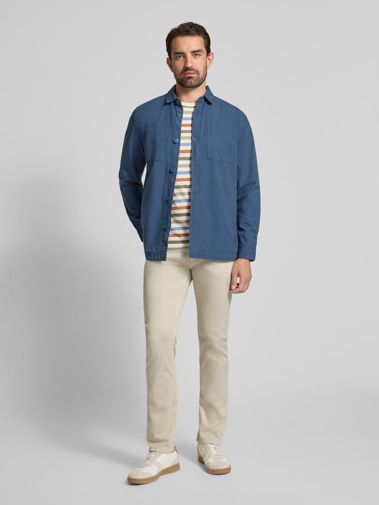 BOSS Orange Slim Fit Chino aus Baumwoll-Mix (beige) online kaufen