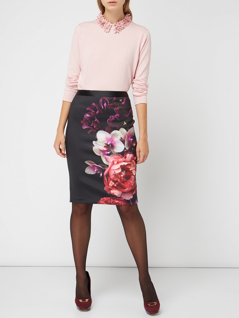 Ted Baker Pullover mit Seide-Anteil (pink) online kaufen