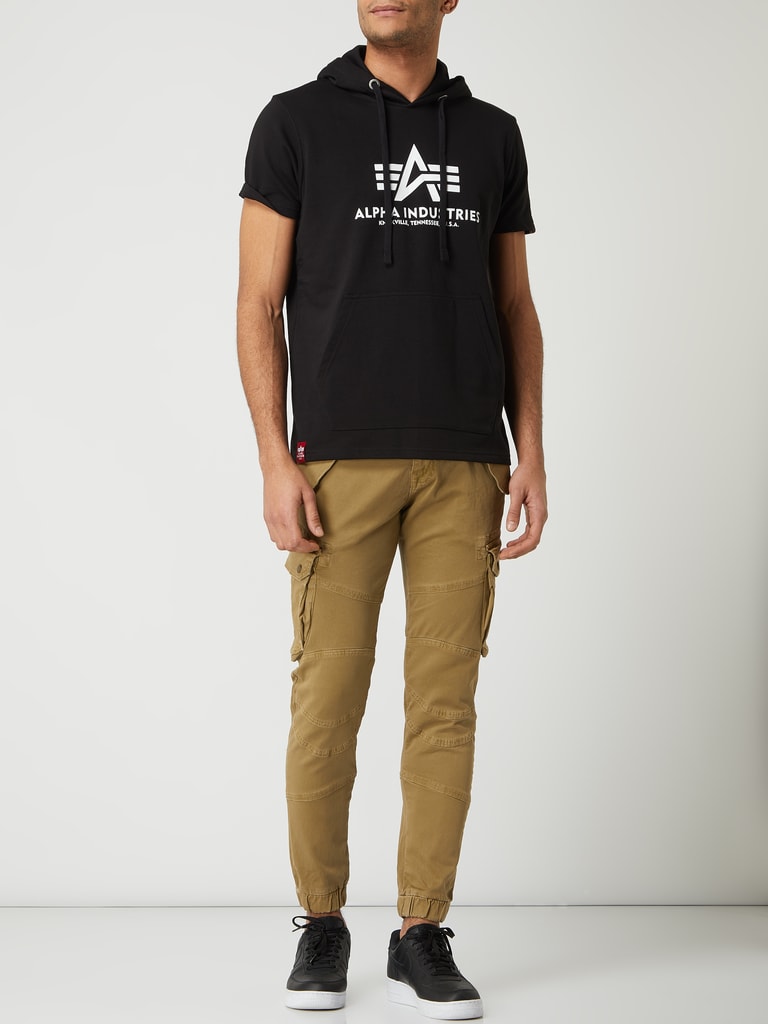 Alpha Industries Cargohose mit Label-Details Modell 'COMBAT' (khaki ...
