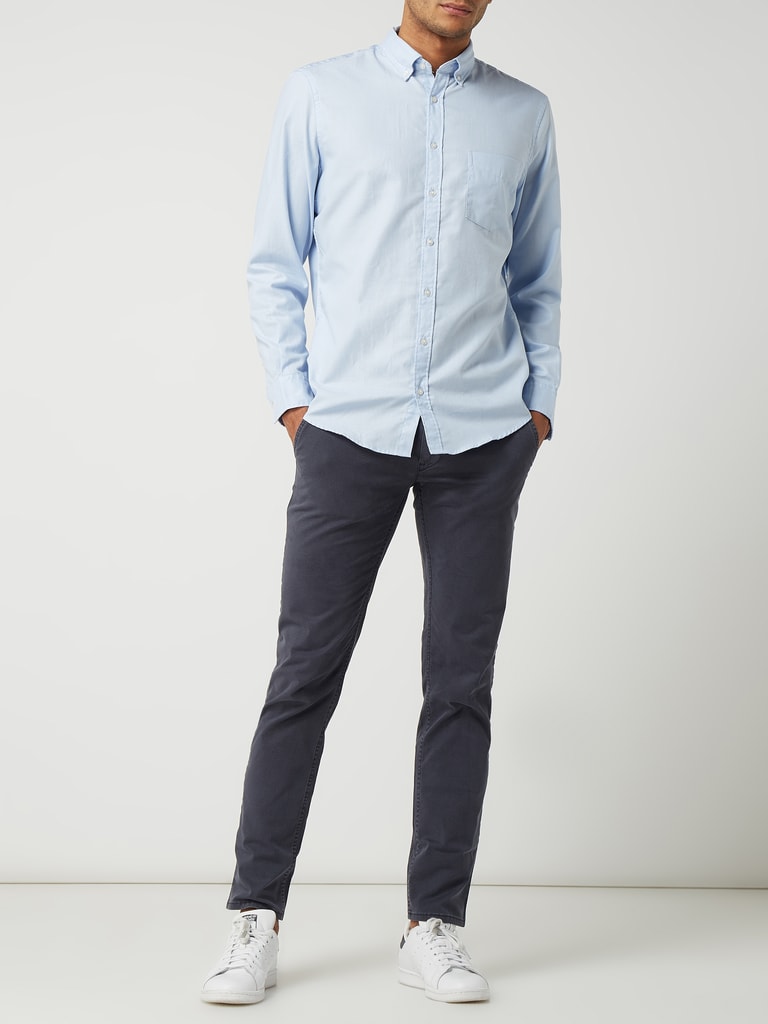 Christian Berg Men Regular Fit Freizeithemd aus Baumwolle (bleu) online ...