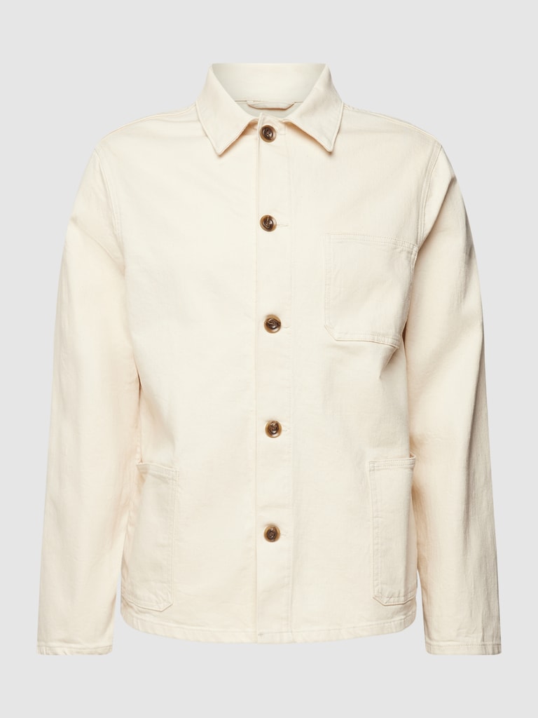 7 For All Mankind Hemdjacke mit Knopfleiste Modell 'UTILITY' (ecru ...