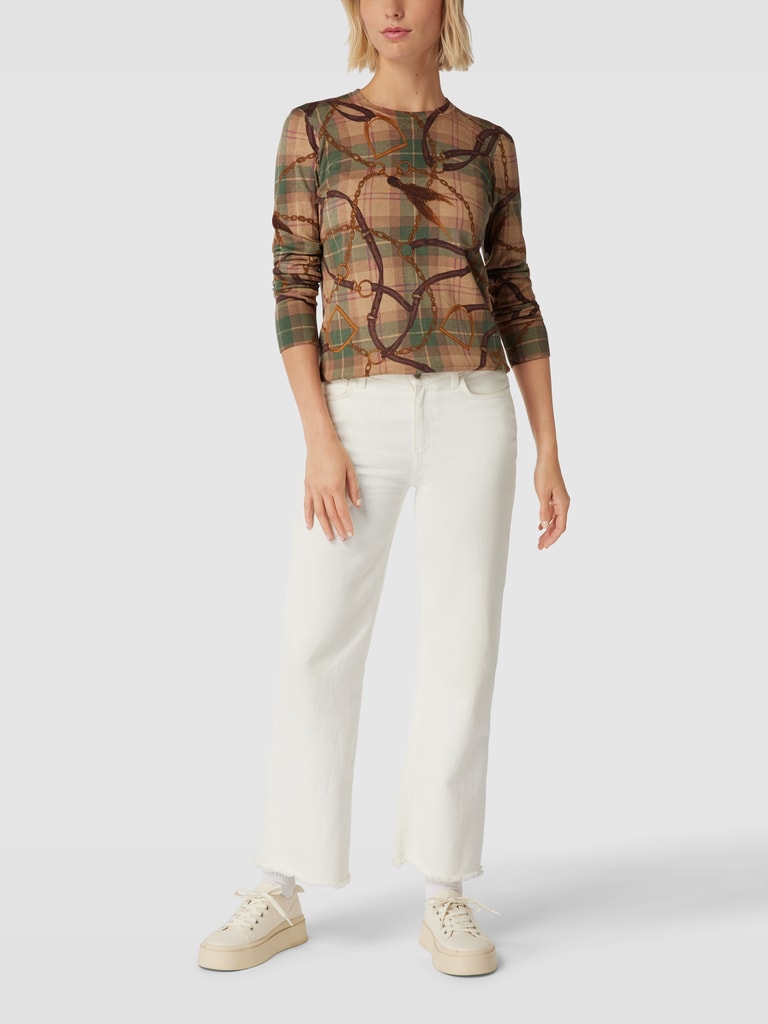 Lauren Ralph Lauren Shirt met lange mouwen en tartanruit, model ...