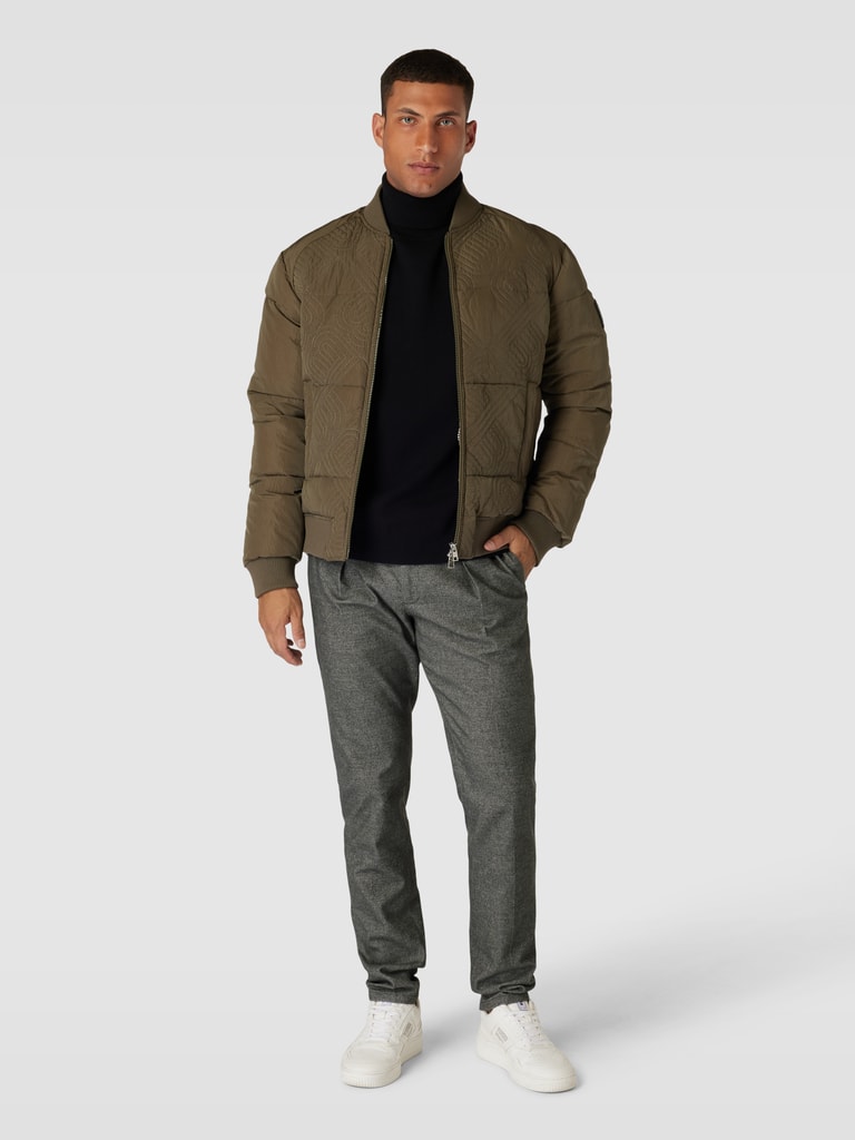 Profuomo Chino mit Bundfalten (anthrazit) online kaufen