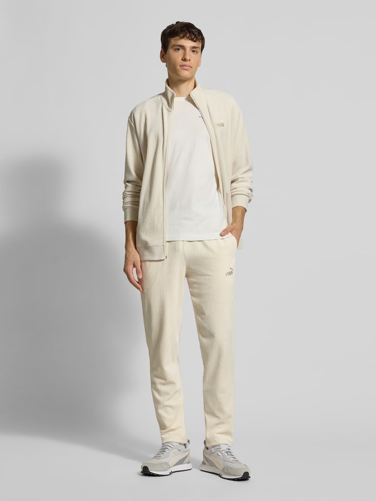 PUMA PERFORMANCE Corduroy broek met elastische band in offwhite online ...