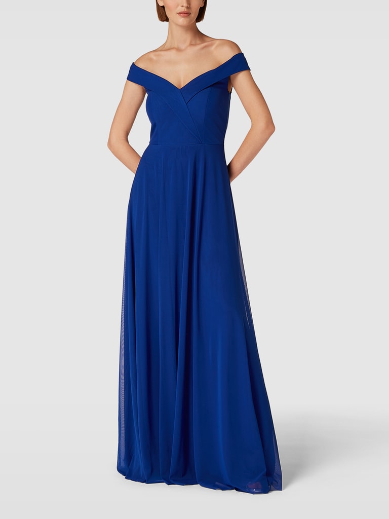 TROYDEN COLLECTION Kleid mit V-Ausschnitt (royal) online kaufen