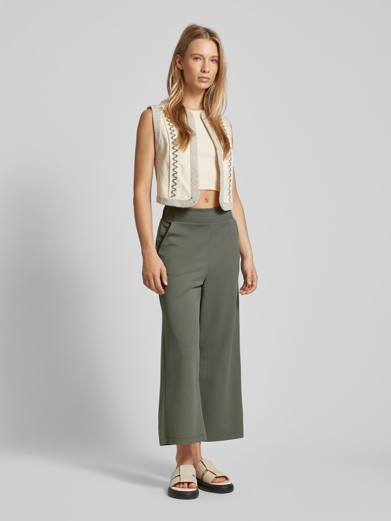 Soyaconcept Regular fit stoffen broek met verkort model, model 'Siham ...