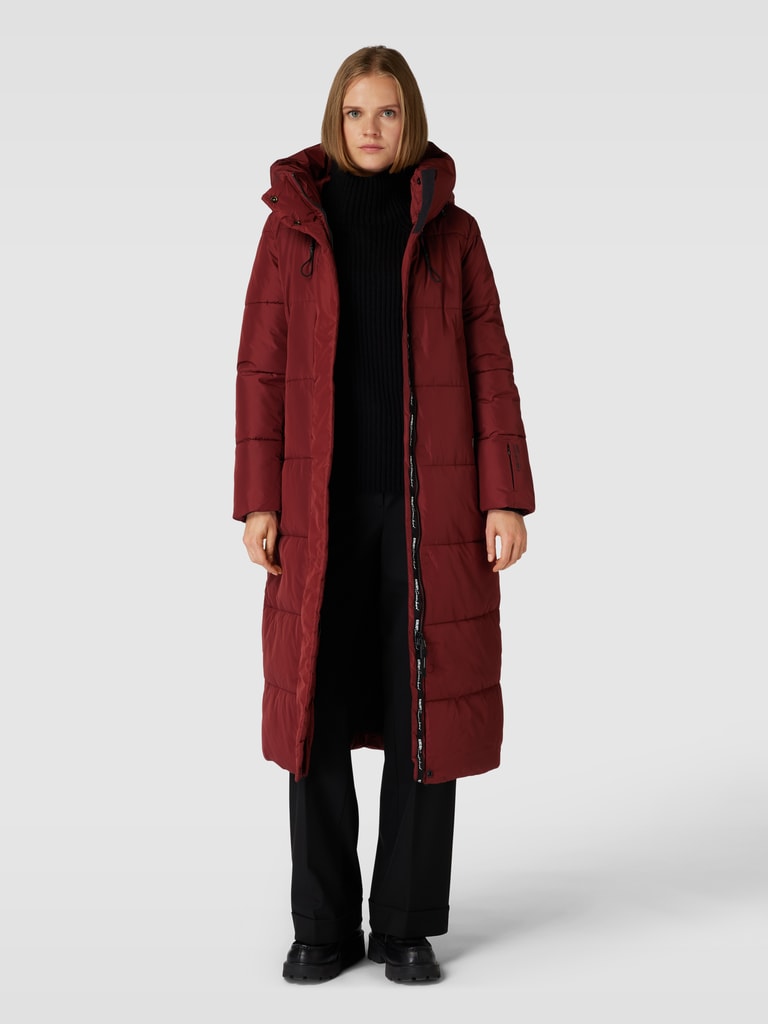 khujo Steppmantel mit Label-Details Modell 'SOULANI' (dunkelrot) online ...