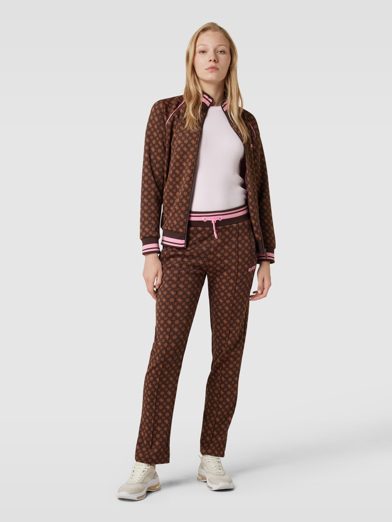 Guess Activewear Sweatpants mit Allover-Label-Print Modell 'AGGIE ...