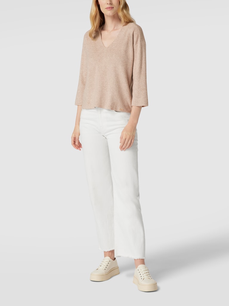 Cinque Strickpullover mit 3/4-Arm Modell 'Cimila' (sand) online kaufen