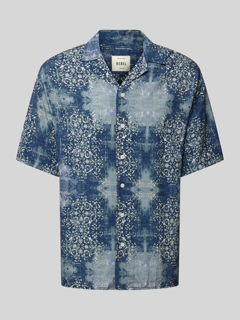 Redefined Rebel Regular fit vrijetijdsoverhemd met all-over print ...