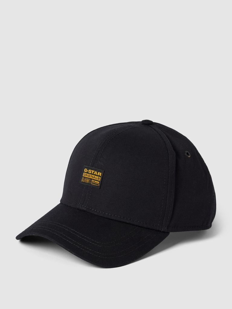 G-Star Raw Basecap mit Label-Patch Modell 'Originals' (black) online kaufen