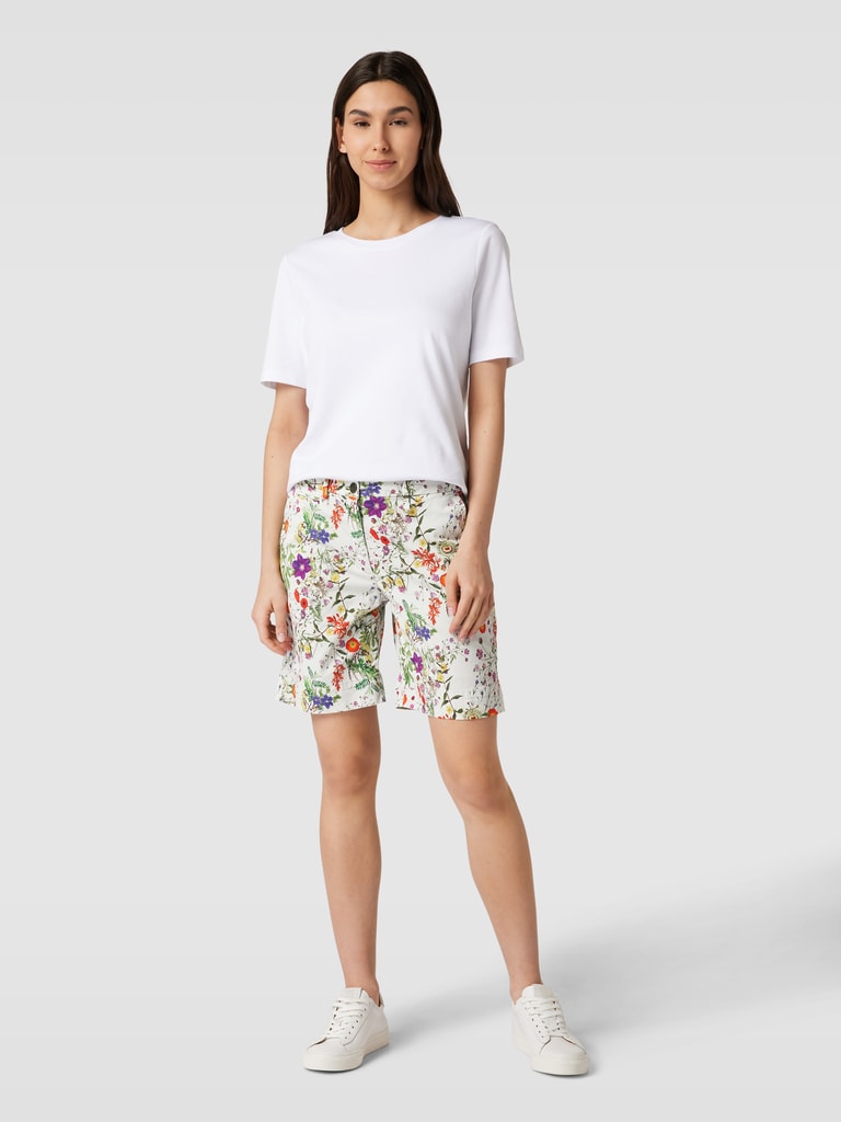 Mason's Bermuda met all-over motief, model 'JACQUELINE CURVY' in ...