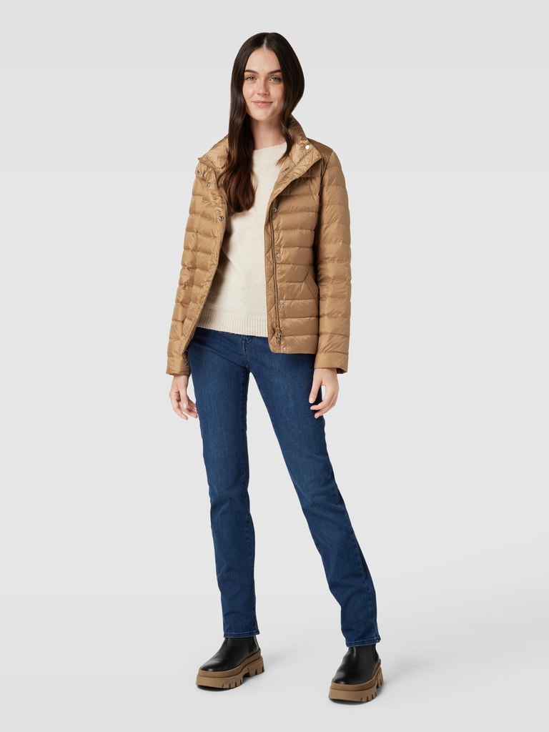 Gant Steppjacke mit Label-Detail (camel) online kaufen