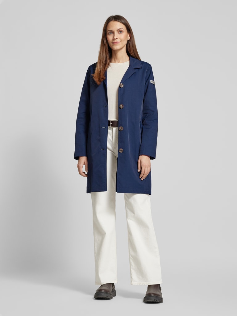 Frieda & Freddies Lange jas met strookzakken, model 'SCARLETT NEO' in ...