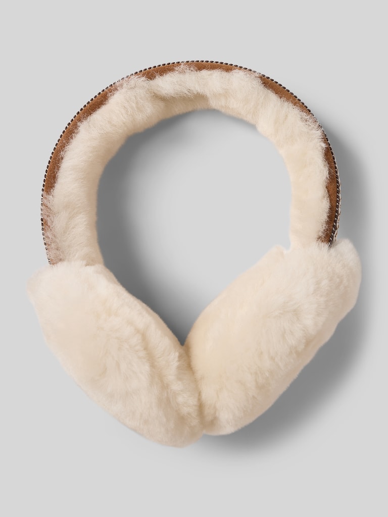 UGG Ohrenwärmer mit Kunstfellbesatz (camel) online kaufen