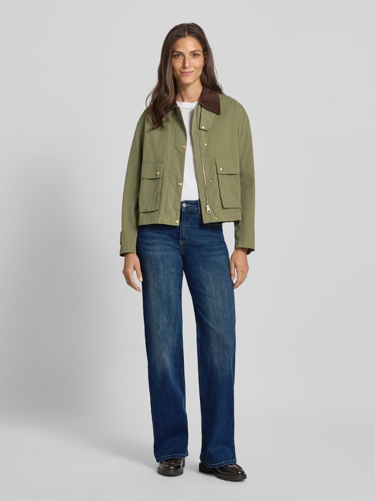 OPUS PANTS Wide Fit Jeans im 5-Pocket-Design Modell 'Melly' (marine ...