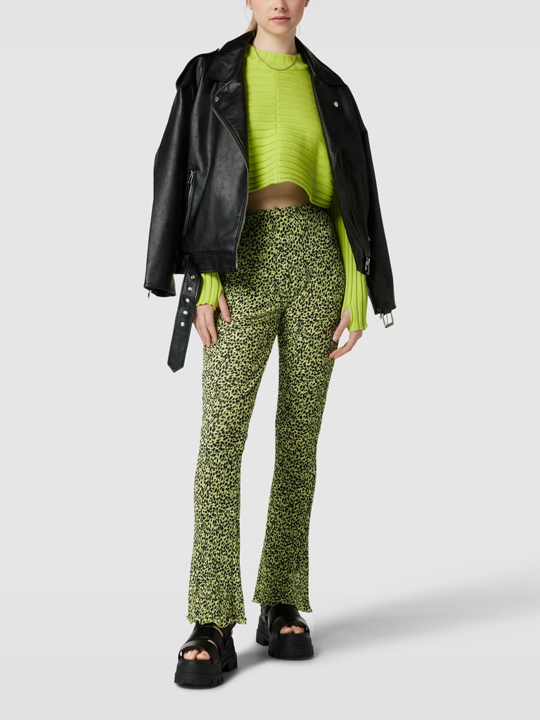 EDITED Leggings mit Animal-Print Modell 'Alex' (apfel) online kaufen