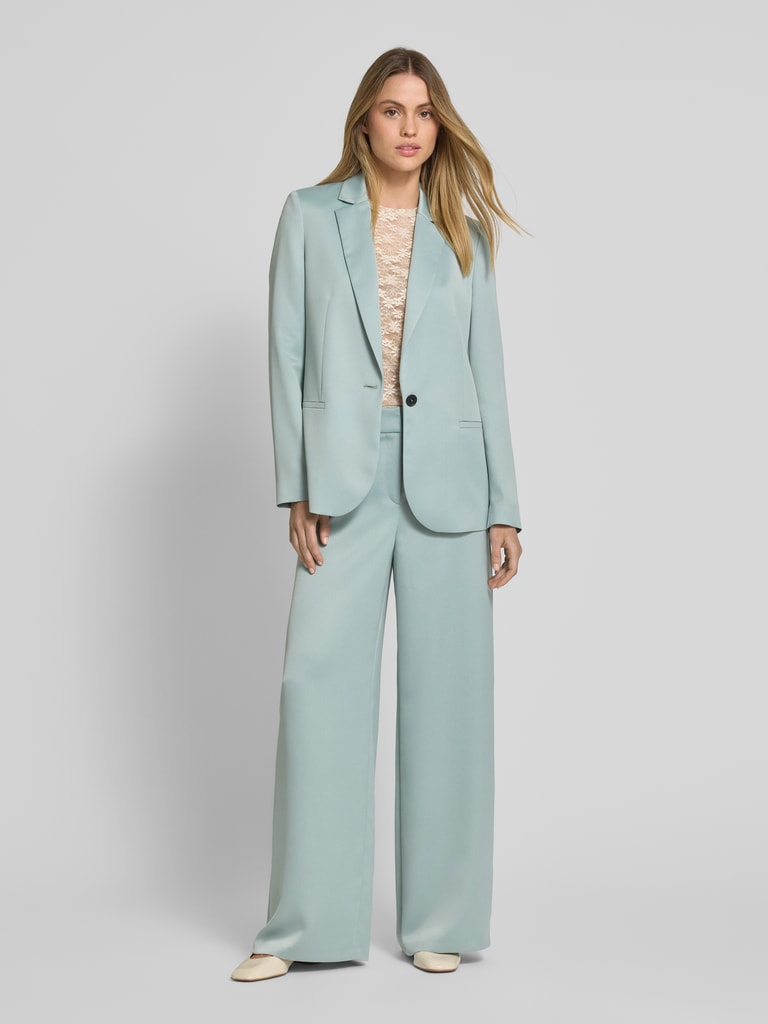 Jake*s Collection Wide Leg Stoffhose mit Gürtelschlaufen (lagune ...