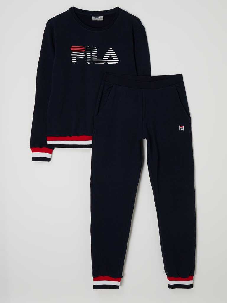 FILA Pyjama mit Stretch-Anteil (marine) online kaufen