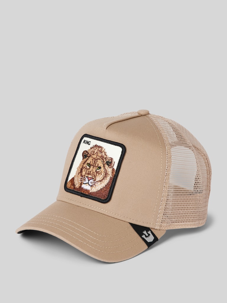 GOORIN BROS. Trucker Cap mit Motiv-Patch Modell 'The King' (beige) online kaufen