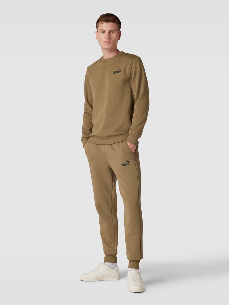 PUMA Performance Sweatpants mit Label-Print (mittelbraun) online kaufen