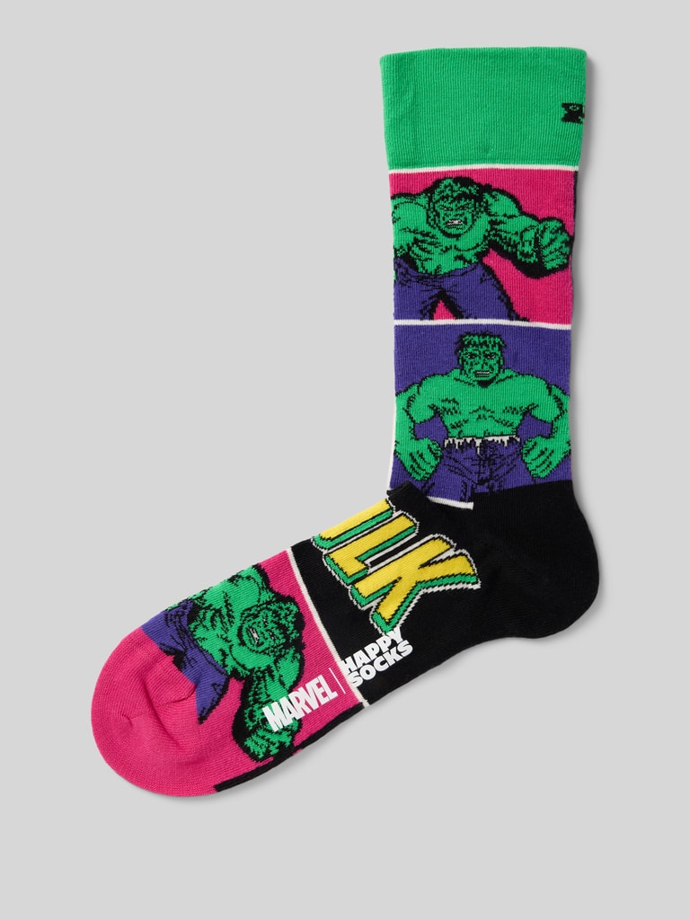 Happy Socks Socken mit Marvel™-Print Modell 'The Hulk' (gruen) online ...