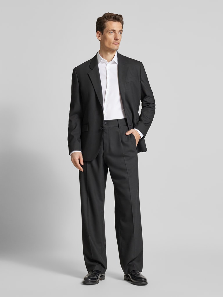 Jake*s Slim Fit Business-Hemd in Premiumqualität mit Kentkragen (weiss ...