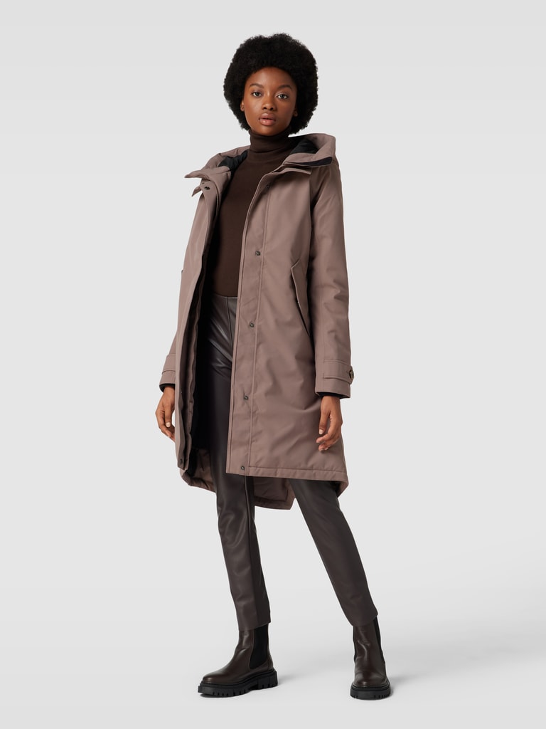 Didriksons Parka met capuchon, model 'LUNA' in taupe online kopen | P&C