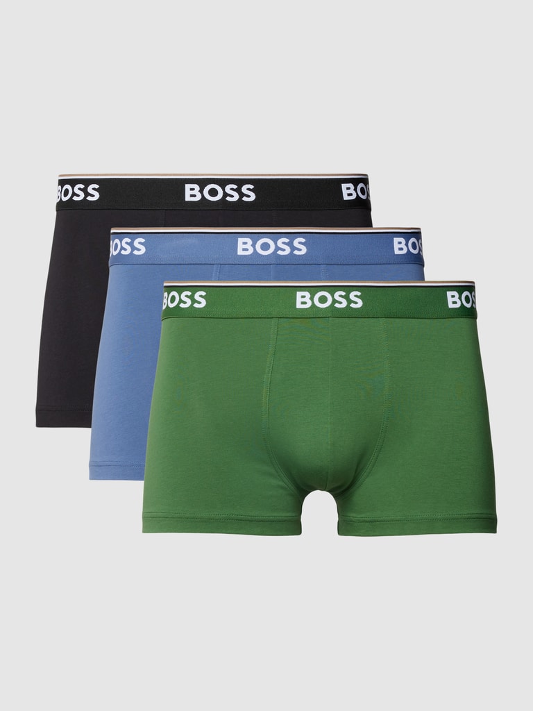 BOSS Trunks in unifarbenem Design im 3er-Pack (gruen) online kaufen