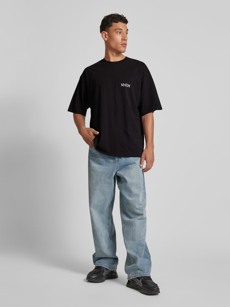 Review X MATW T-Shirt mit Label-Print - MATW X Review (black) online kaufen