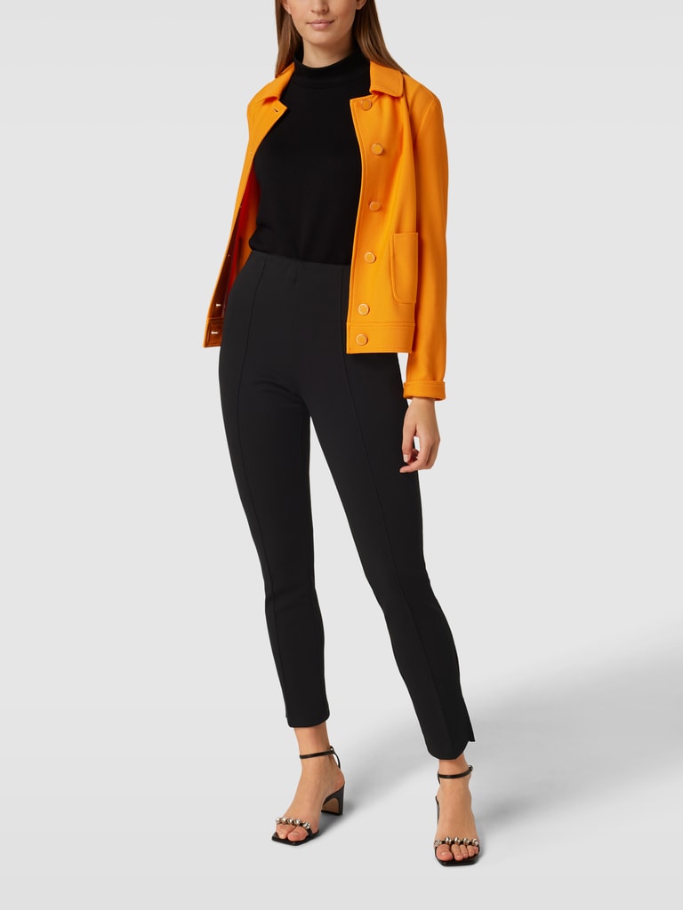 Soaked in Luxury Leggings mit Ziernähten Modell 'Magana' (black) online ...