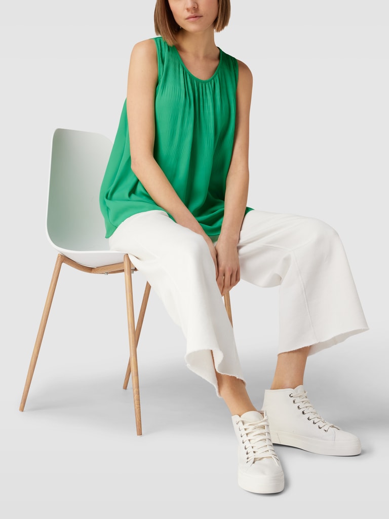 Cinque Blusentop mit Raffungen Modell 'BARA' (gruen) online kaufen