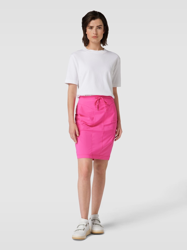 Raffaello Rossi Bleistiftrock mit Ziernähten Modell 'WARIS' (pink ...